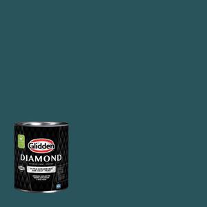 Glidden Premium 1 gal. Deep Emerald PPG1148-7 Eggshell Interior Latex ...