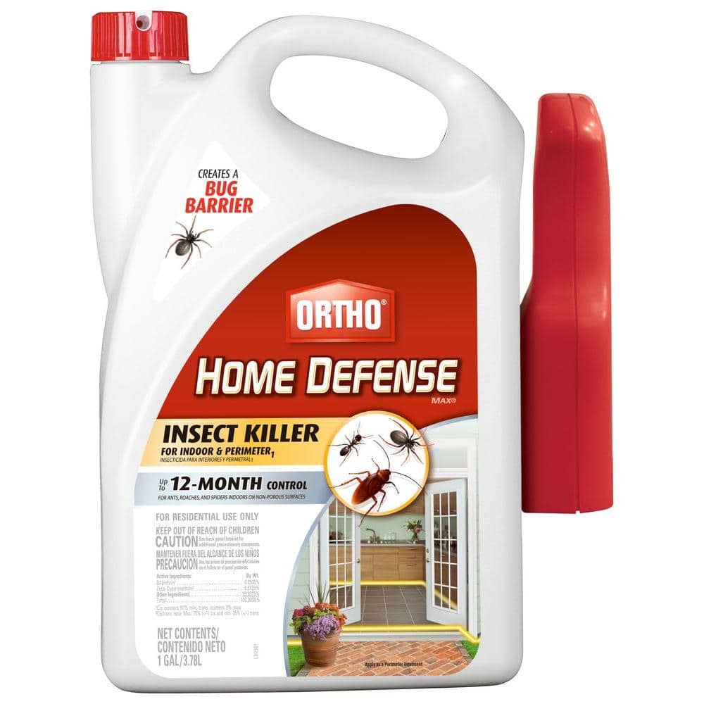 Ortho Home Defense Max 1 Gal. Ready-to-Use Perimeter and Indoor Insect ...