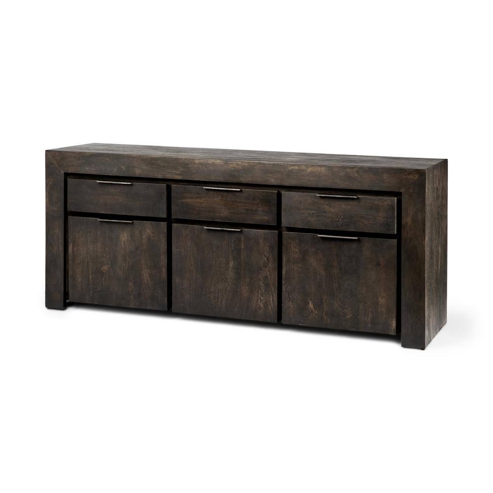 Mercana Metzinger I Brown Sideboard 68150 - The Home Depot