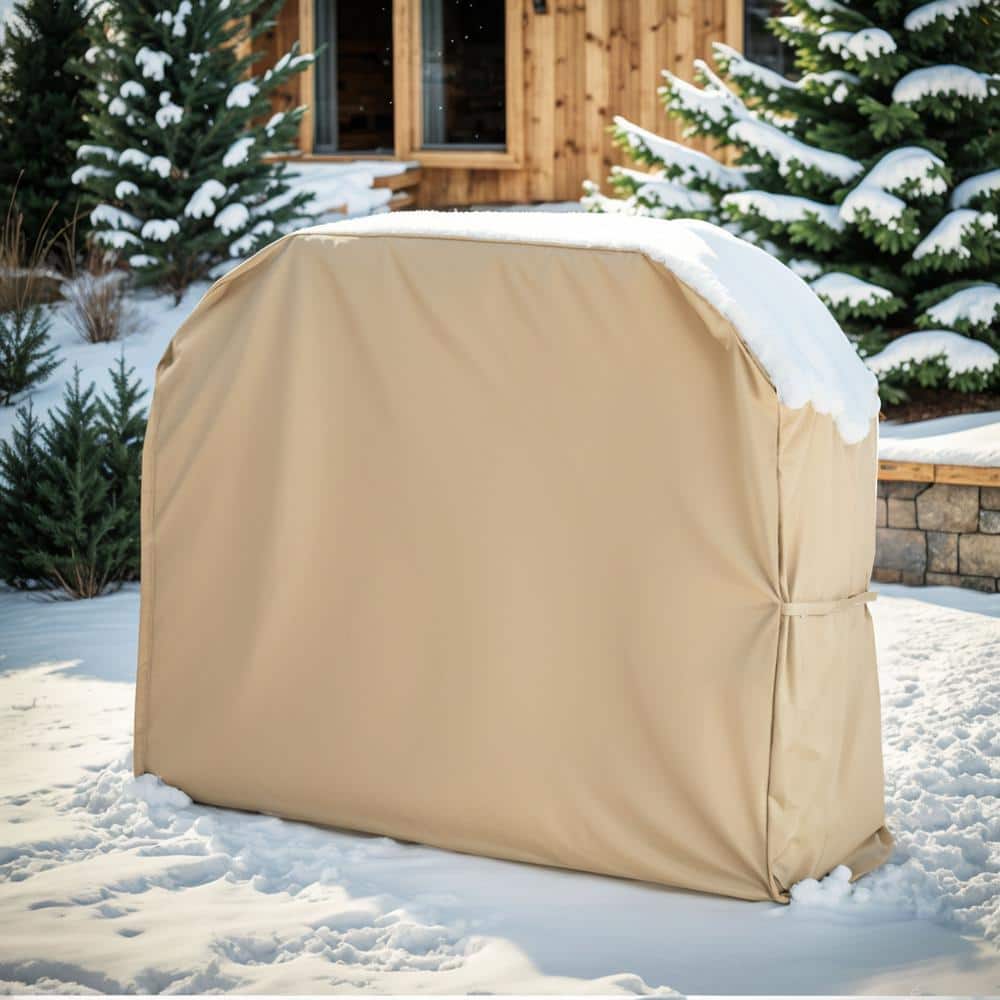 CHRISTOPHER KNIGHT HOME Thalric Beige Weather Resistant Outdoor BBQ ...