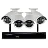Crystal Vision [8-Channel] 720P Mp Wireless Surveillance System NVR ...