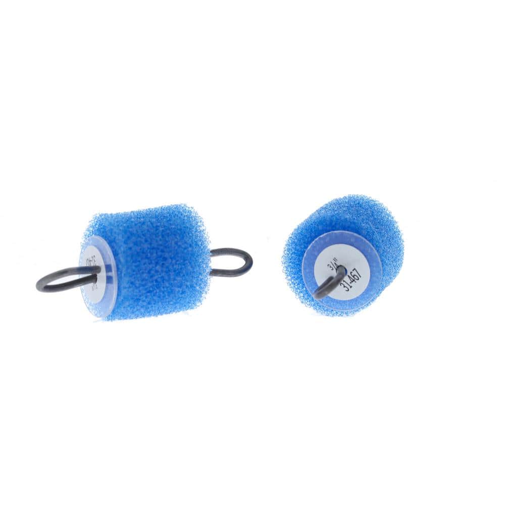 IDEAL 3/4 in. x 0.06 ft. Foam Carrier Blue (5 Pack) 31-467 - The Home Depot