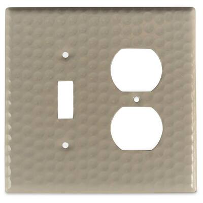 Monarch Abode Sandtone 4-Gang Decorator/Rocker Wall Plate (1-Pack ...