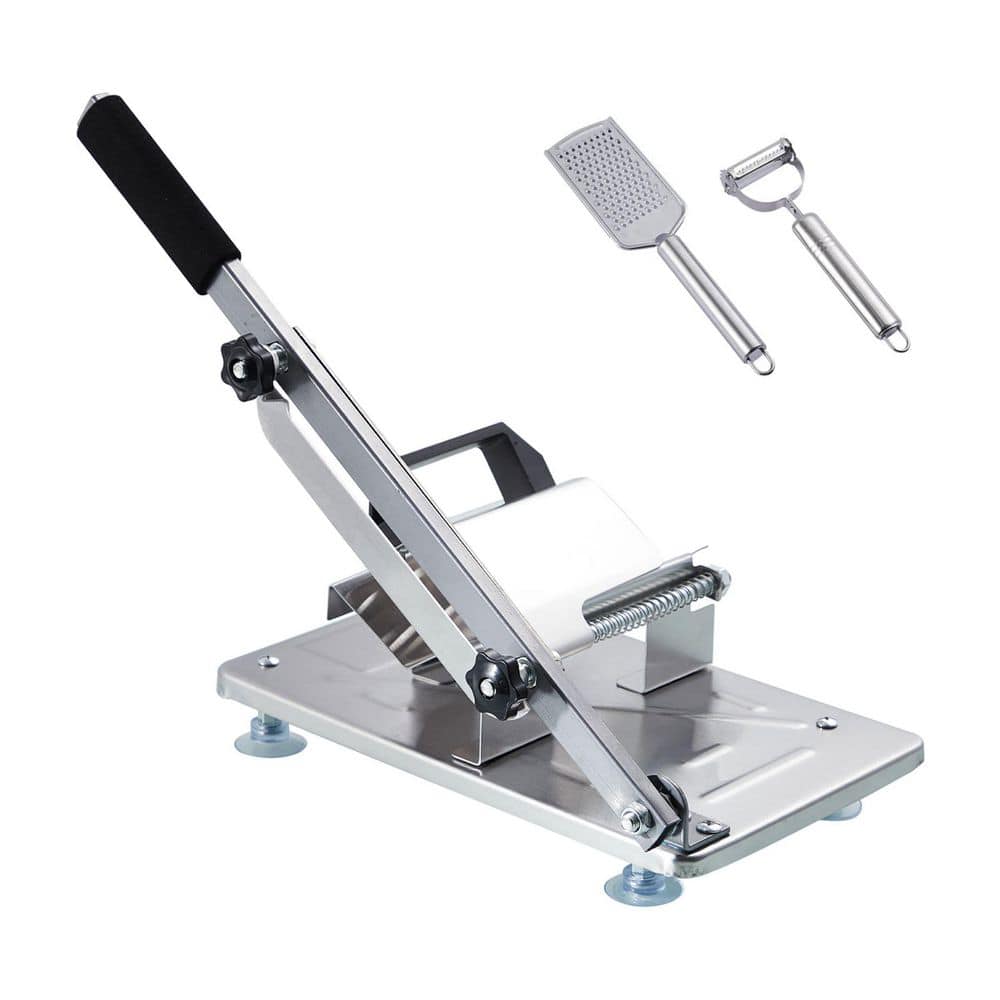 Garvee Manual Frozen Meat Slicer, Beef Mutton Roll Slicing Machine with ...