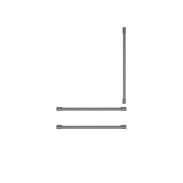 Monogram 30 in. Refrigerator Statement Handle Kit in Stainless Steel ...