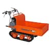 YARDMAX YD8203 Track Barrow - Flatbed, 660lb. Capacity, Briggs CR950, 6 ...