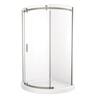 Delta 38 in. L x 38 in. W x 72 in. H Corner Shower Kit with Sliding ...