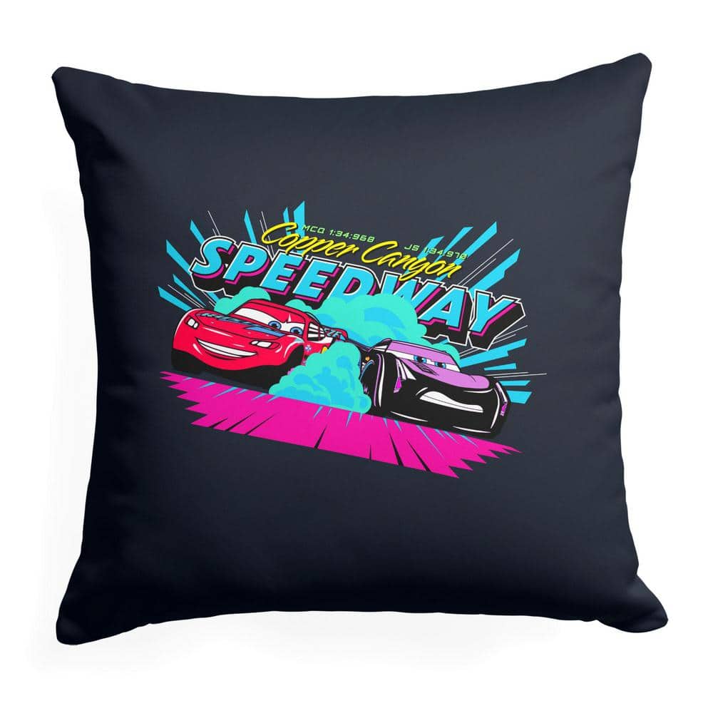 THE NORTHWEST GROUP Cars Speedway Printed 18 x 18 Throw Pillow ...