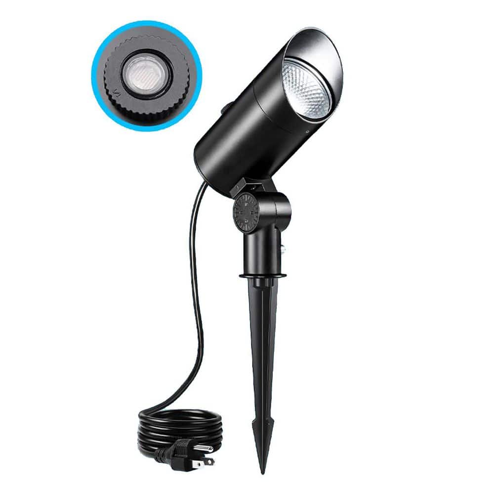 Lukyamzn 3000LM 30W LED Outdoor Spotlight, 5000K Water Resistant ...