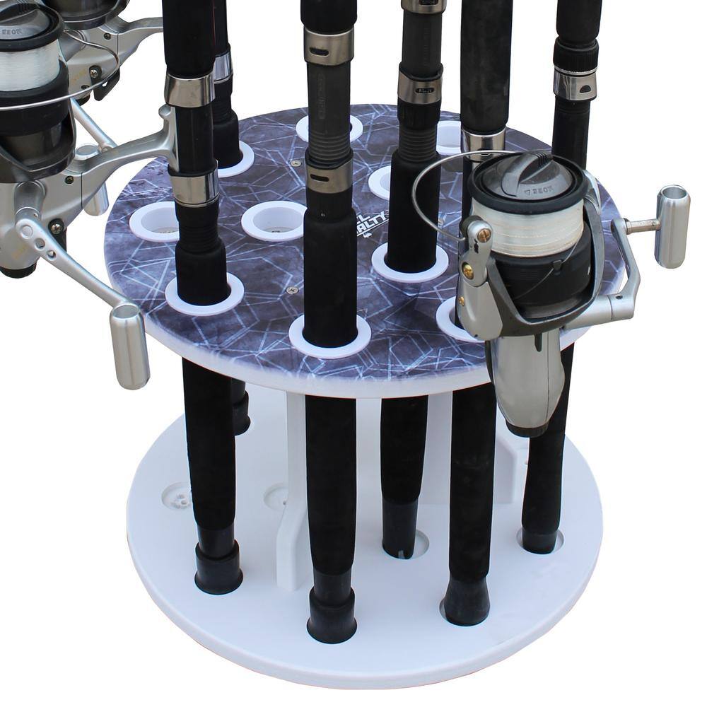Saltwater Spinning 12 Rod Rack 90-6000 - The Home Depot