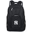 Denco MLB New York Yankees 19 in. Black Wheeled Premium Backpack ...