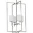 Progress Lighting Replay 4-Light Brushed Nickel Foyer Pendant-P500206 ...