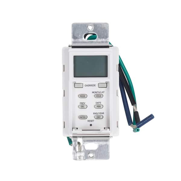 TORK 16 Amp 120/277-Volt 7 Day Astronomic Indoor Wall Switch Timer ...