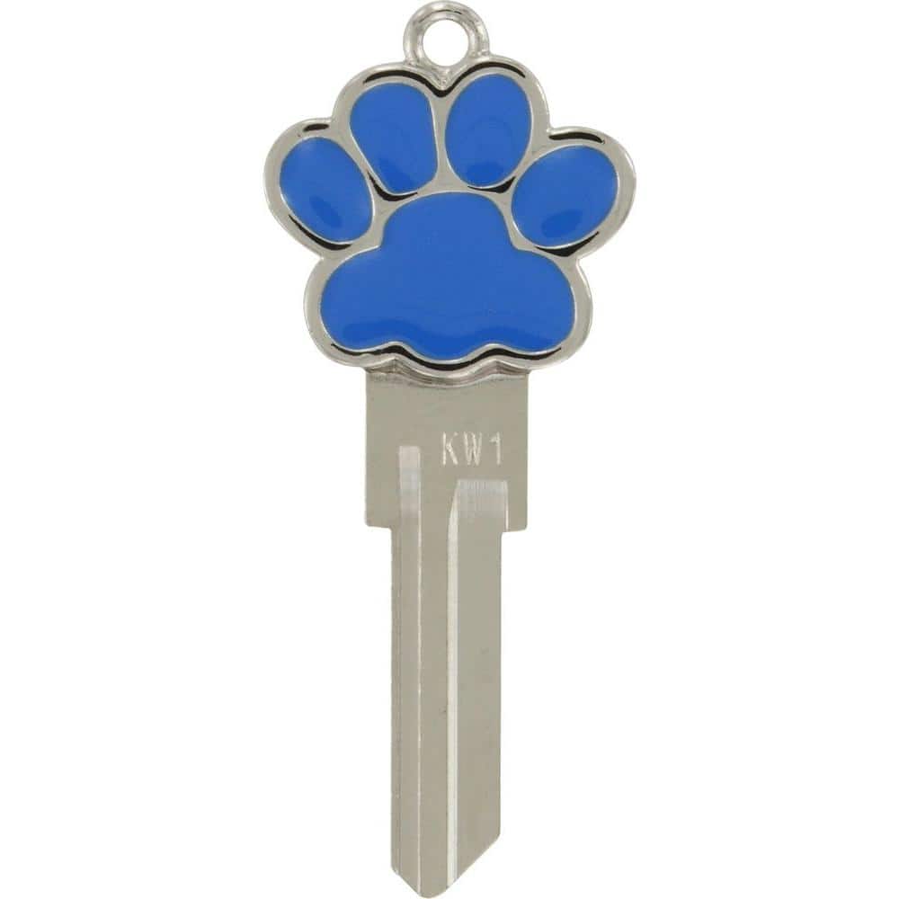 #66 3D Paw Print Key Blank 87567 - The Home Depot