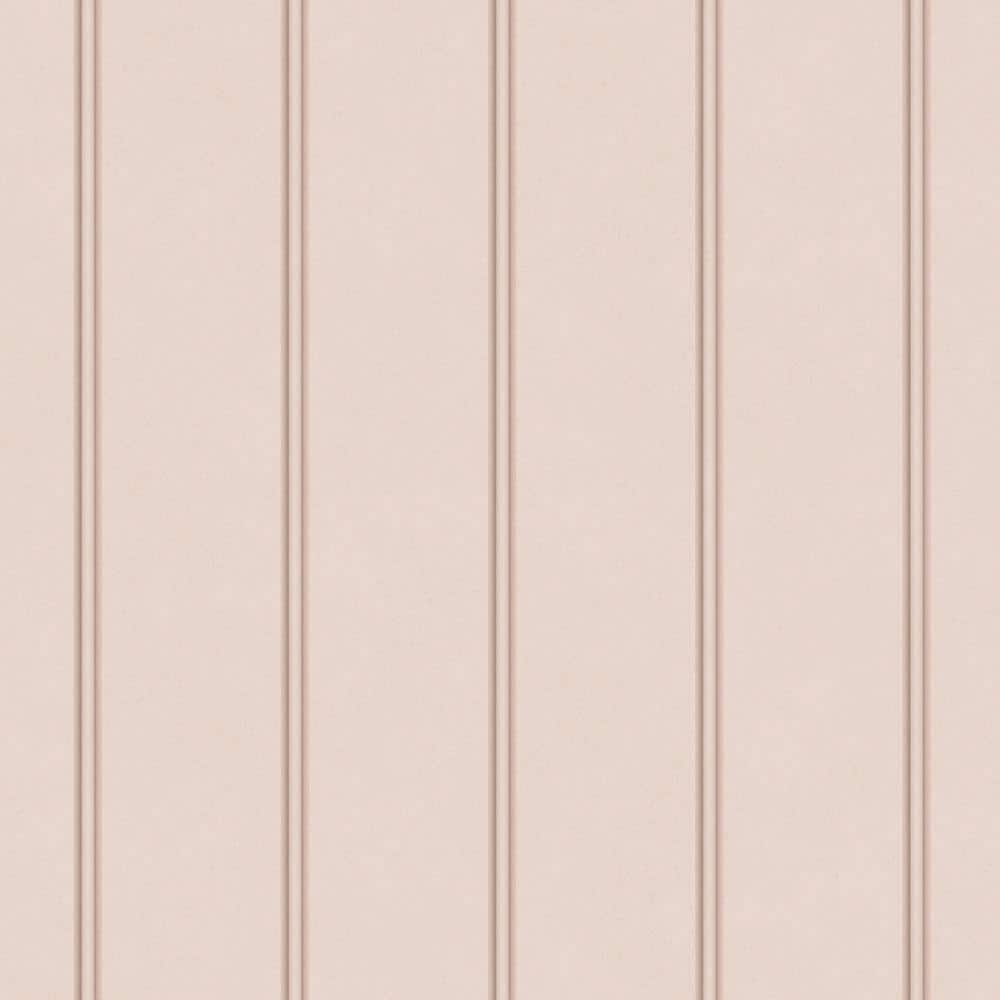 Laura Ashley Chalford Wood Paneling Plaster Pink Wallpaper Sample ...