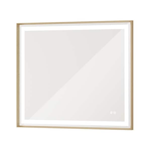 Reviews for TETOTE 40 in. W x 32 in. H Rectangular Framed LED Anti-Fog ...
