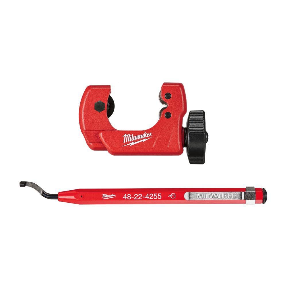 Milwaukee 1 in. Mini Copper Tubing Cutter with Reaming Pen 48-22-4251P ...