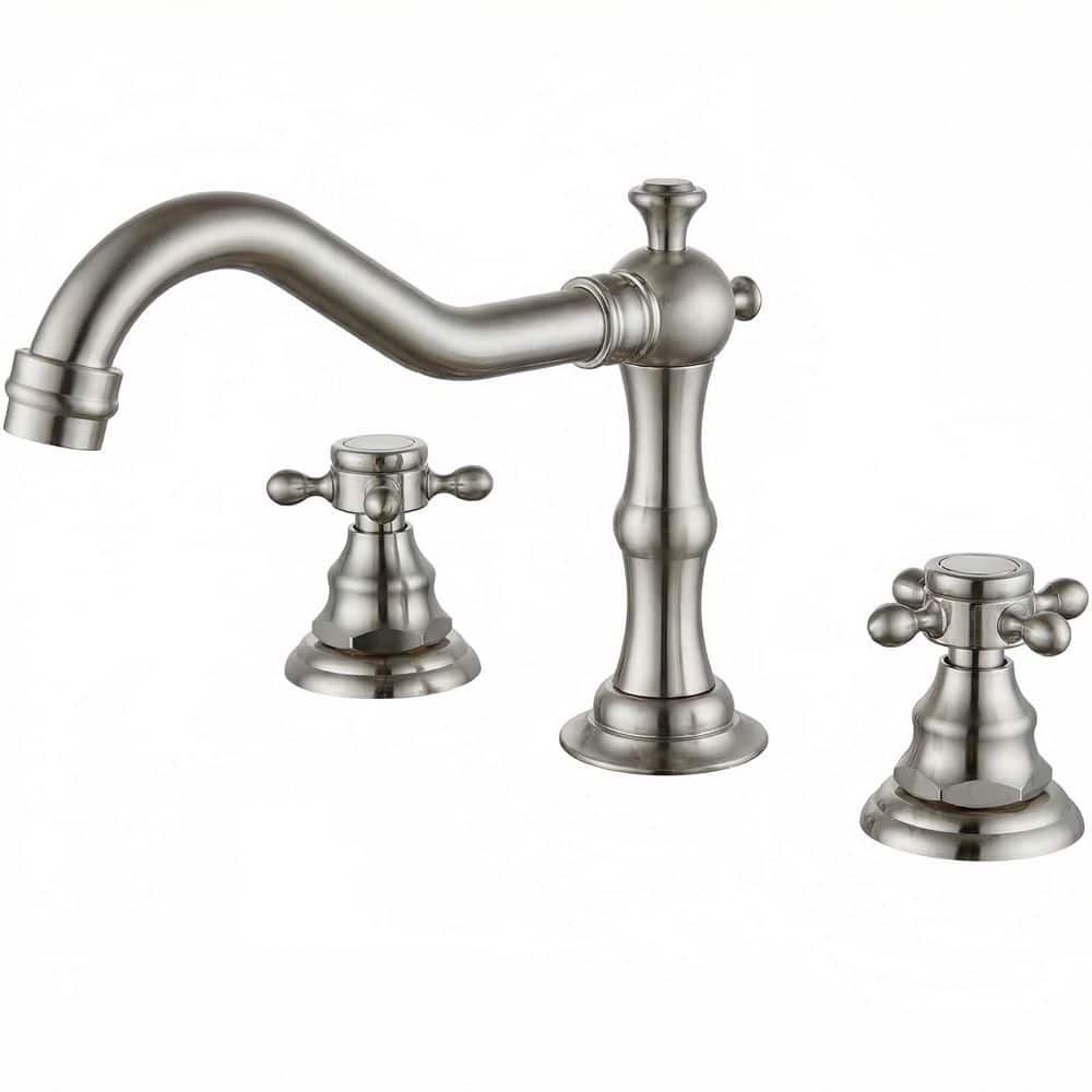 BYH build your home Farmhouse 8 in. Widespread Double Handle Bathroom ...