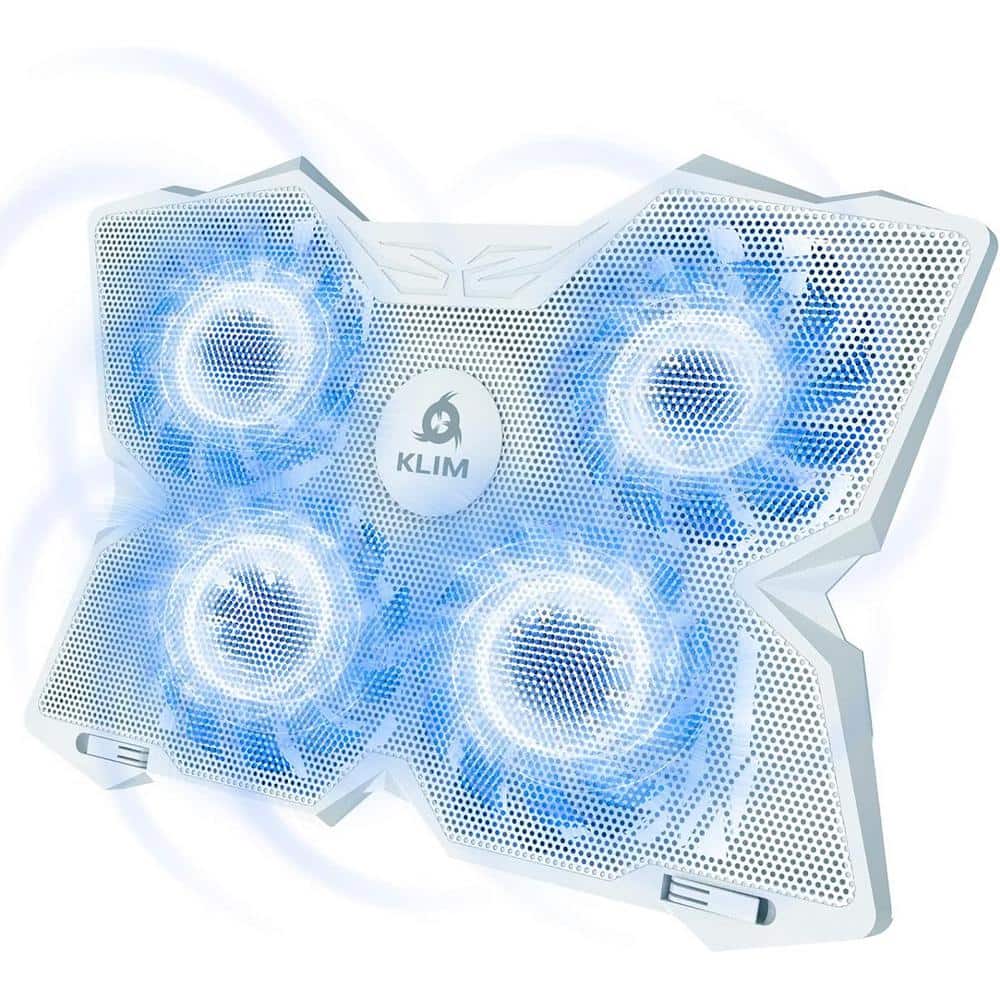 Etokfoks Powerful USB Cooling Pad in White with Lights 1 (-Pack ...