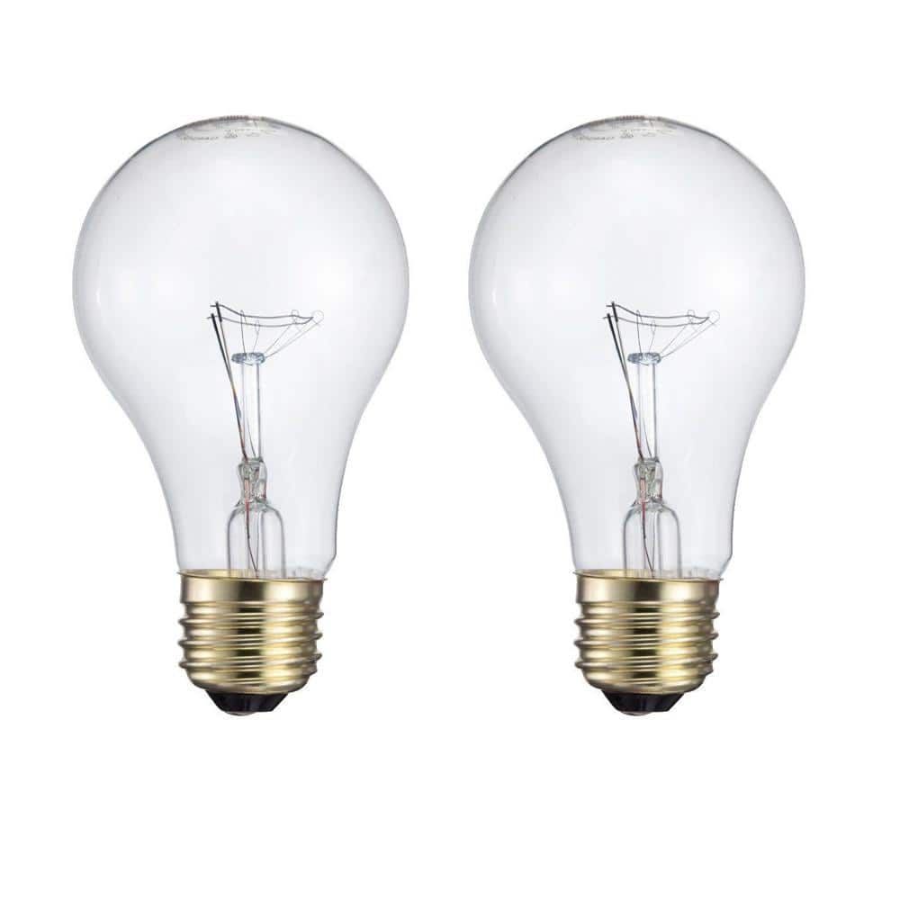 Philips 60-Watt A19 Dimmable Vibration Resistant Incandescent Garage ...