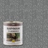 Rust-Oleum Stops Rust 1 qt. Gray Hammered Gloss Rust Preventive ...