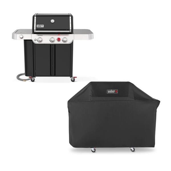 Reviews for Weber Genesis E-335 3-Burner Natural Gas Grill in Black ...