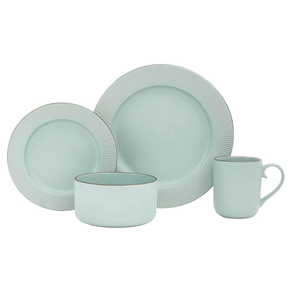 BAUM 16-Piece Elbert Ceramic Dinnerware Set (Service for 4 people ...