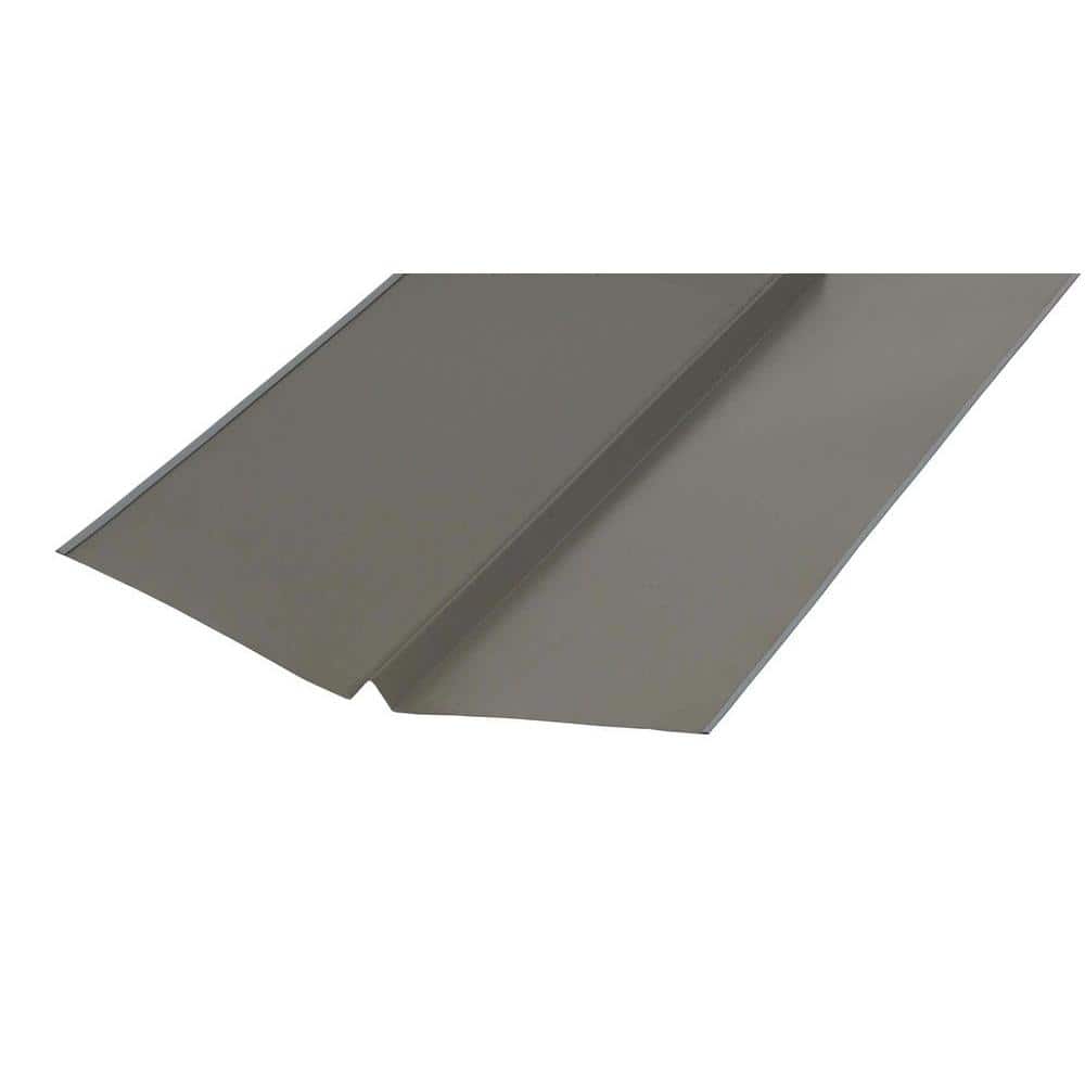 Amerimax Home Products 20 in. x 10 ft. Bronze Galvanized Steel W-Valley ...