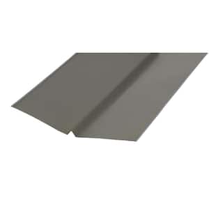 Amerimax Home Products 20 in. x 10 ft. Black Galvanized Steel W-Valley ...