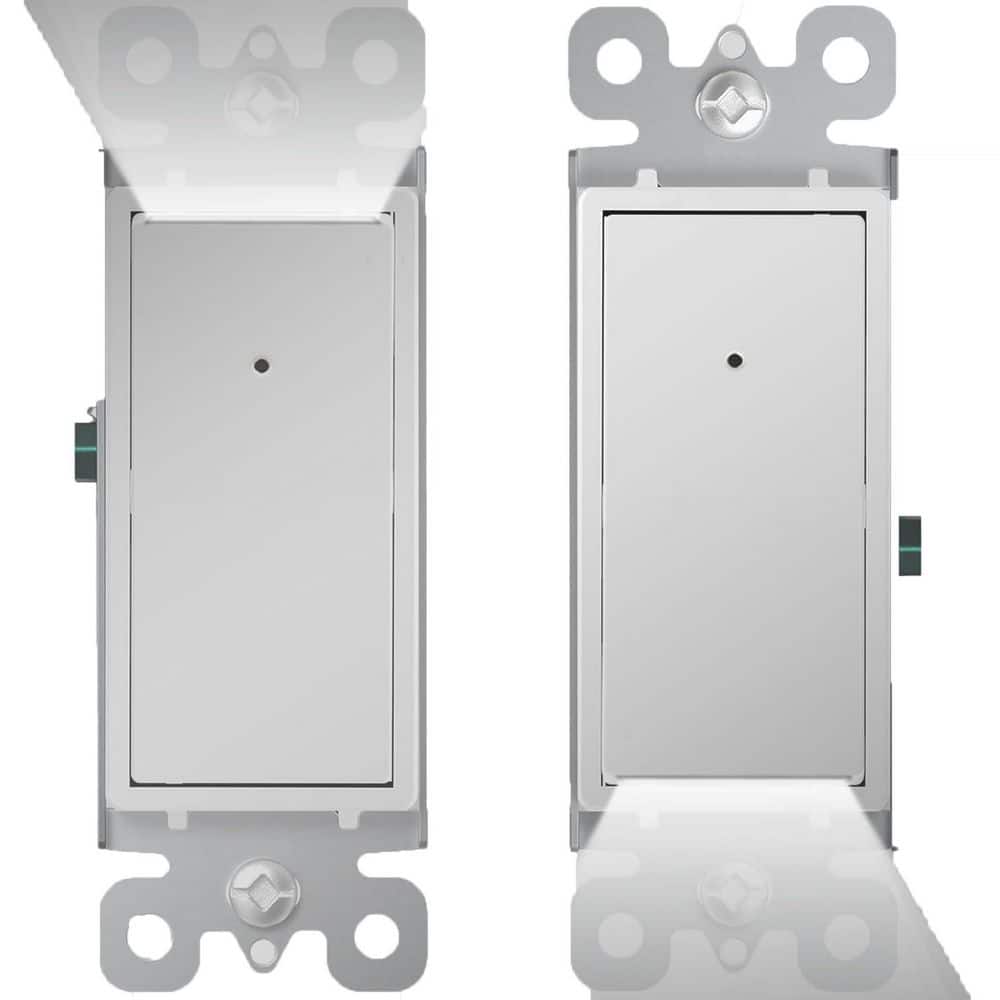 Vrbgify Easy to Install 3 Way Light On-Off Push Button Light Switch in ...