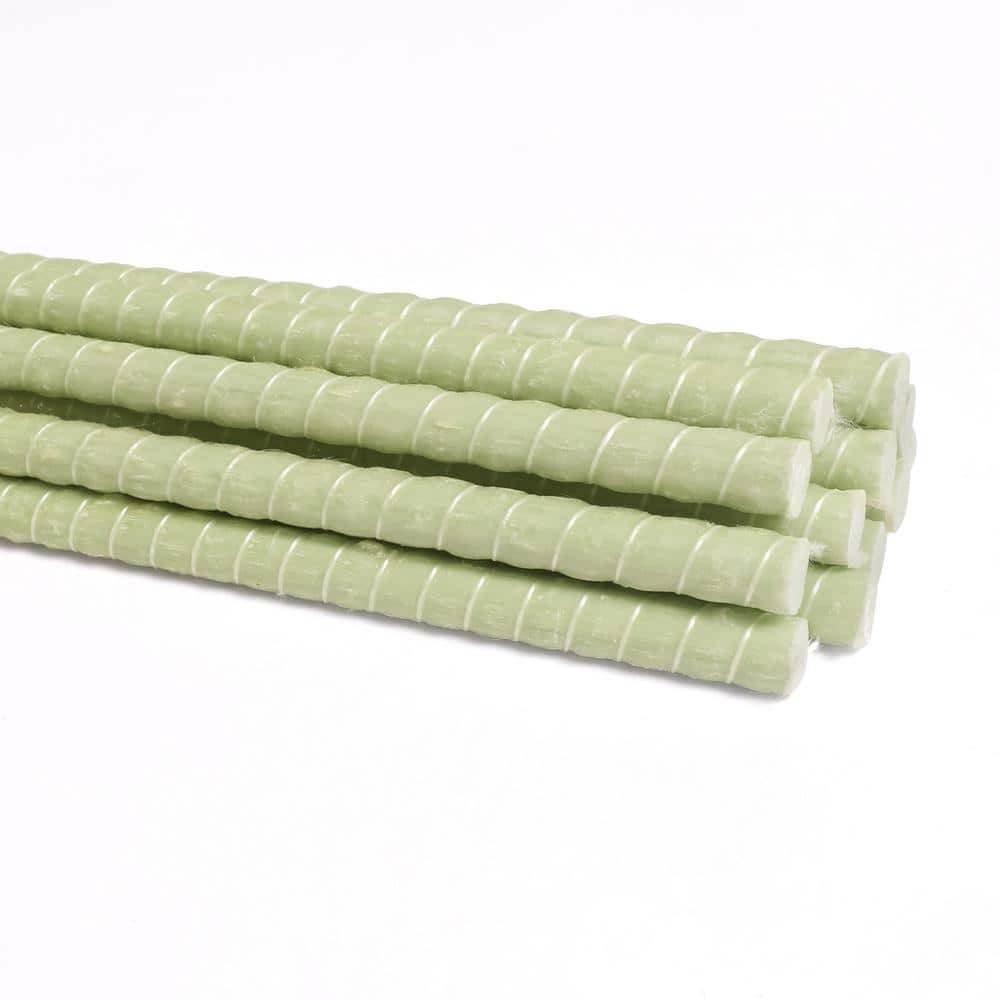 Wellco 1/2 in. x 72 in. #4 Nature Surface FRP Rebar (60-Pack) RB1272W60 ...