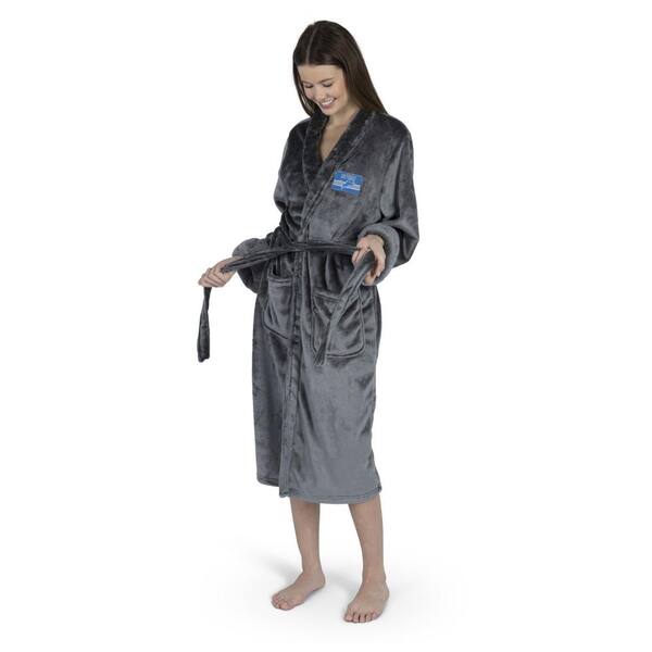 THE NORTHWEST GROUP NFL Lions Rollout Charcoal S/M Silk Touch Robe ...