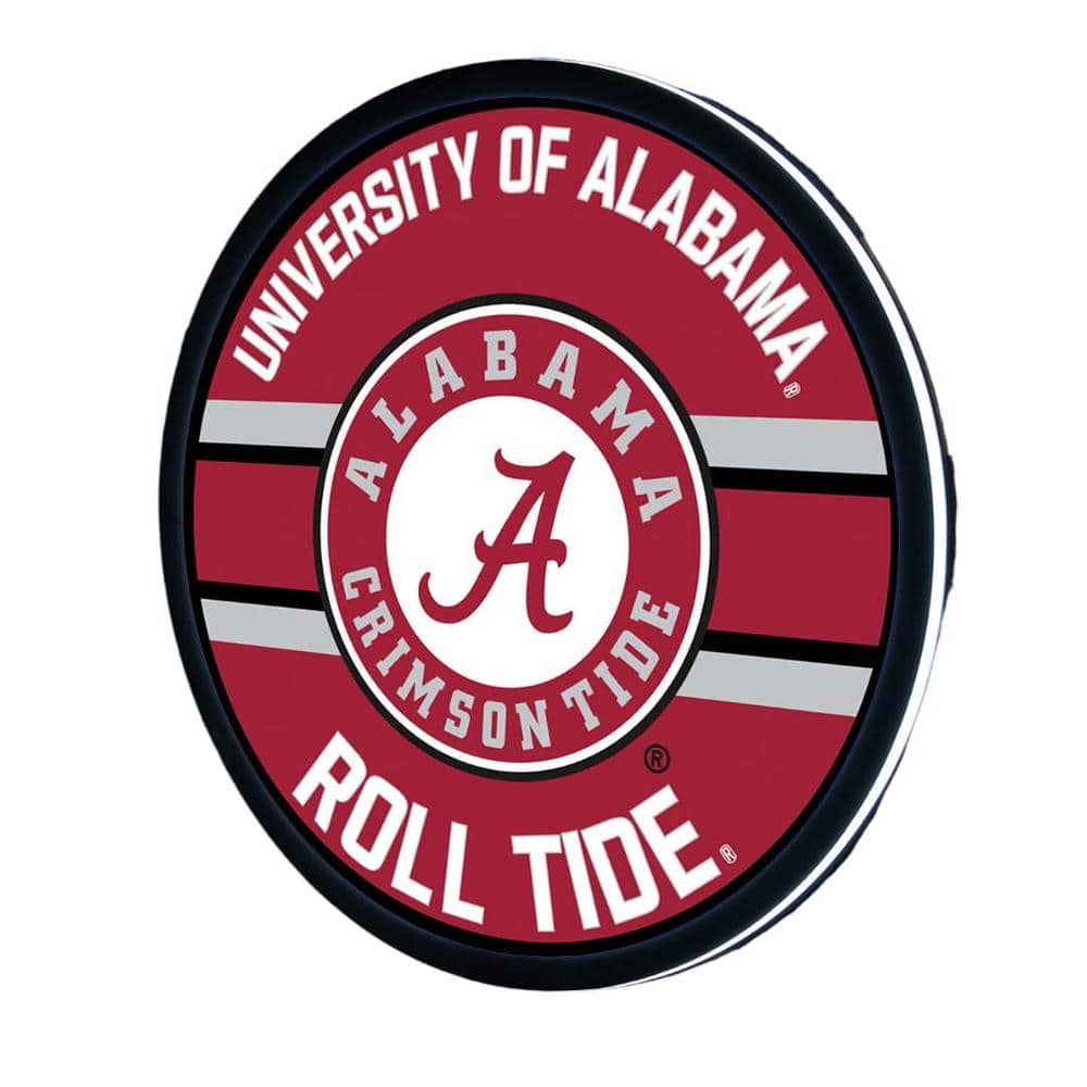 Evergreen University of Alabama 15 in. Round Plug-in LED Lighted Sign ...