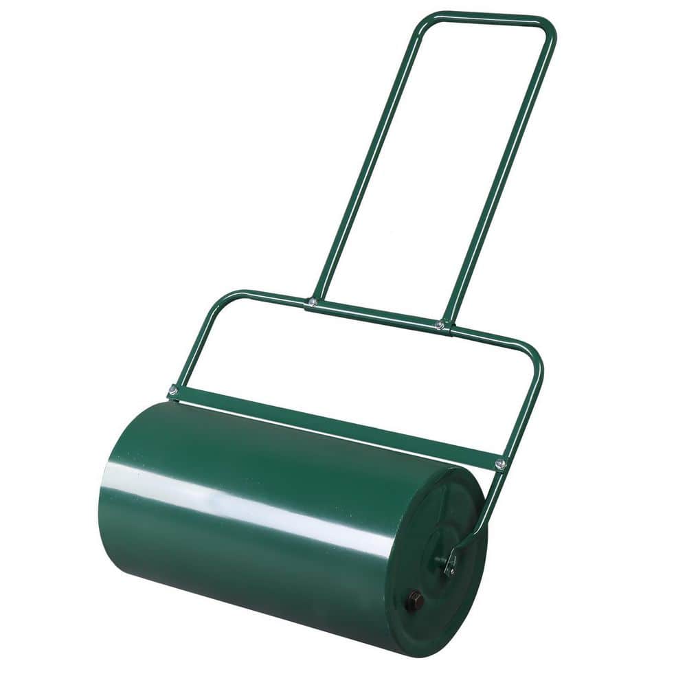 Karl home 24 in. Iron Lawn Roller 359962741538 - The Home Depot