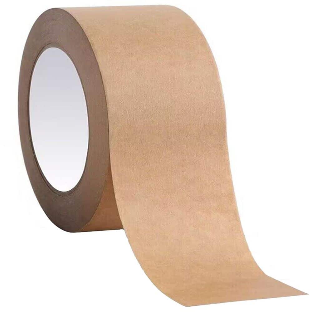 N/A 2 in. x 55 yds. Brown Kraft Paper Tape for Packing Boxes and ...