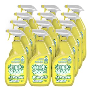 Simple Green 32 oz. Lemon Scent Ready-To-Use All-Purpose Cleaner (12 ...