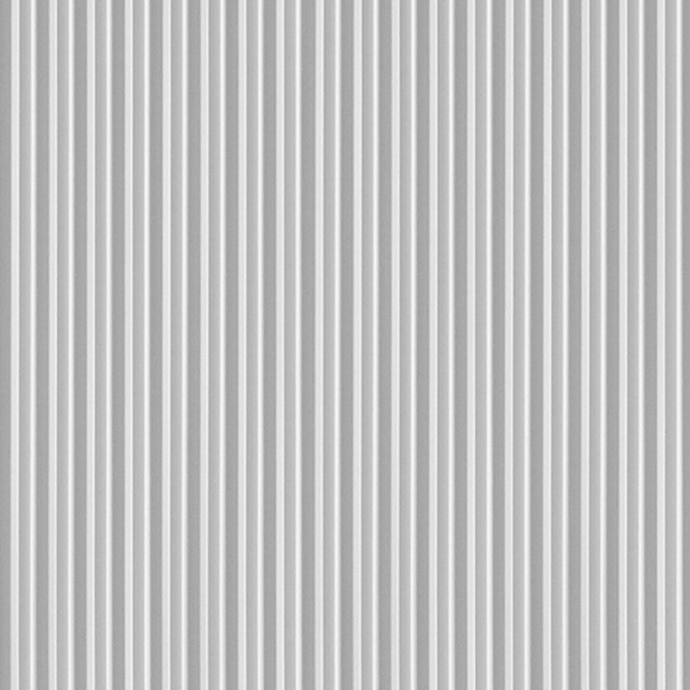 FROM PLAIN TO BEAUTIFUL IN HOURS Channel Gloss White Paintable 4 ft. x ...