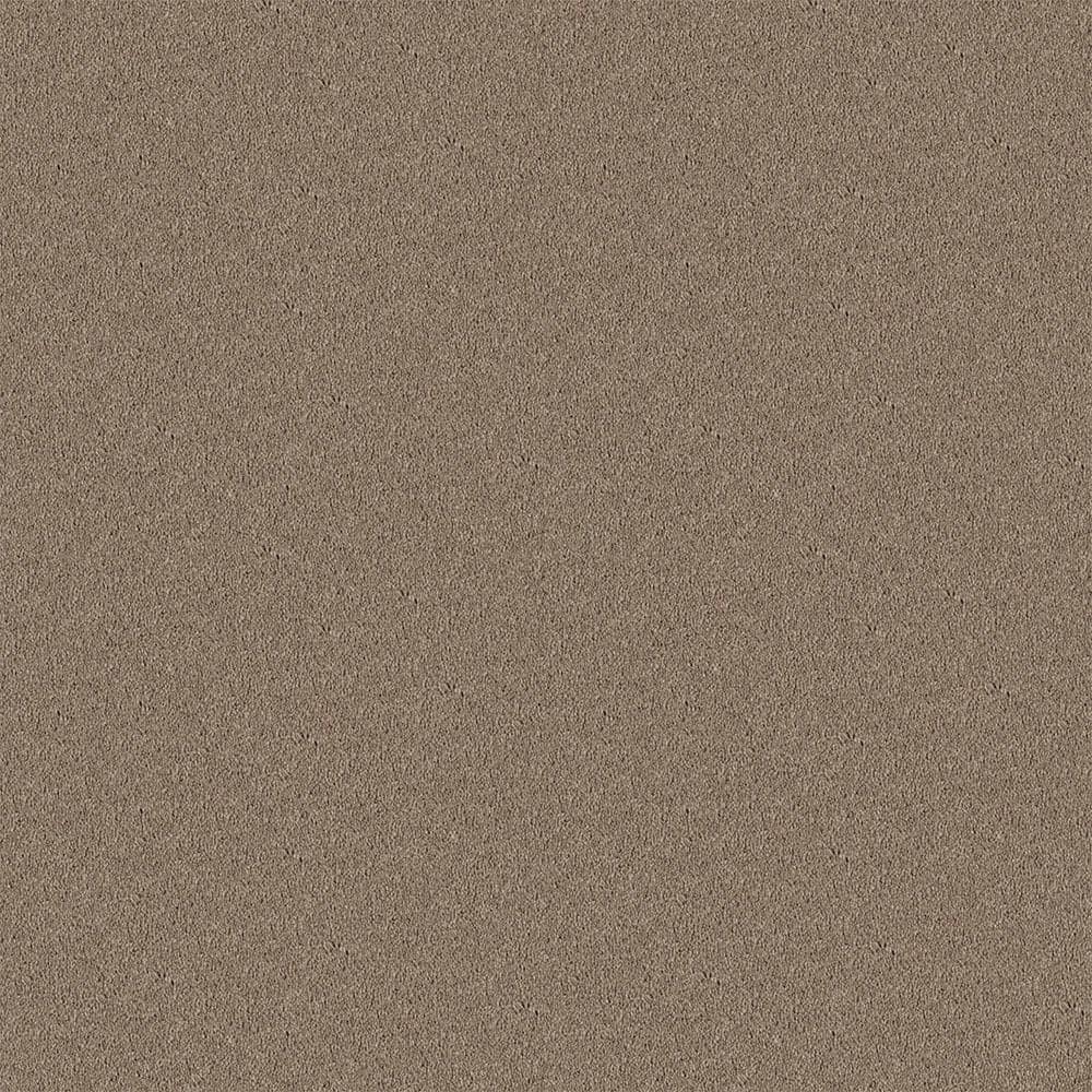 TrafficMaster Watercolors I - Concrete - Beige 28.8 oz. Polyester ...