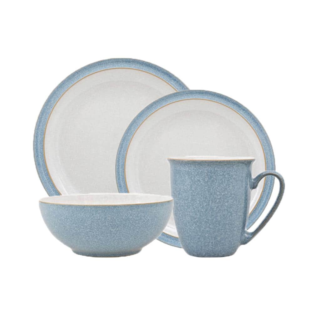 Denby Elements Blue 4 Piece Set ELB-100 - The Home Depot