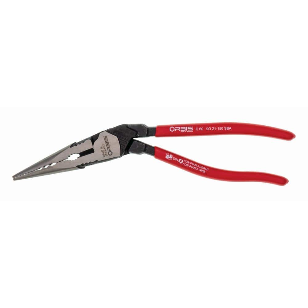 KNIPEX Angled Long Nose Pliers 9O 21-150 - The Home Depot