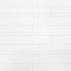 Ivy Hill Tile Luxe Core Railroad Dark Gray 4 in. x 0.16 in. SPC Peel ...