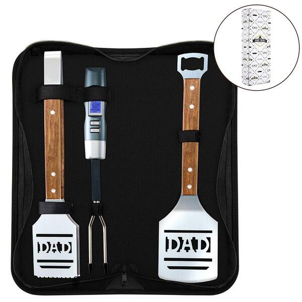 Hike Crew Dad BBQ 5-Piece Gift Set with Aluminum Case-IVGDDBQSML - The ...