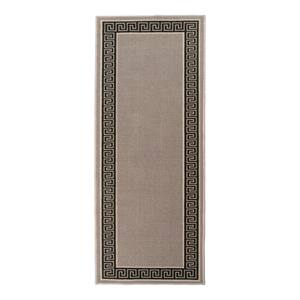 RugStylesOnline Dot Border Design Grey 23 in. W x 84 in. L Stair Runner ...