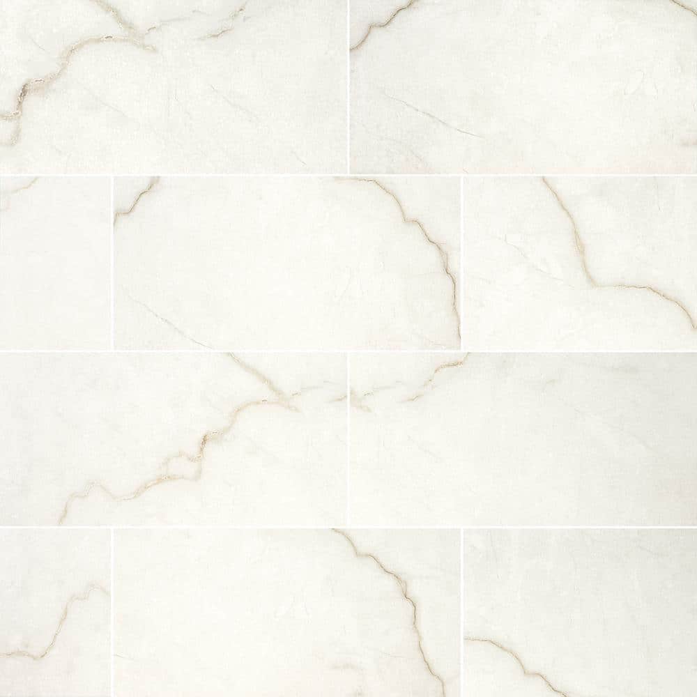MSI Brighton Gold 24 in. x 48 in. Polished Porcelain Floor and Wall ...