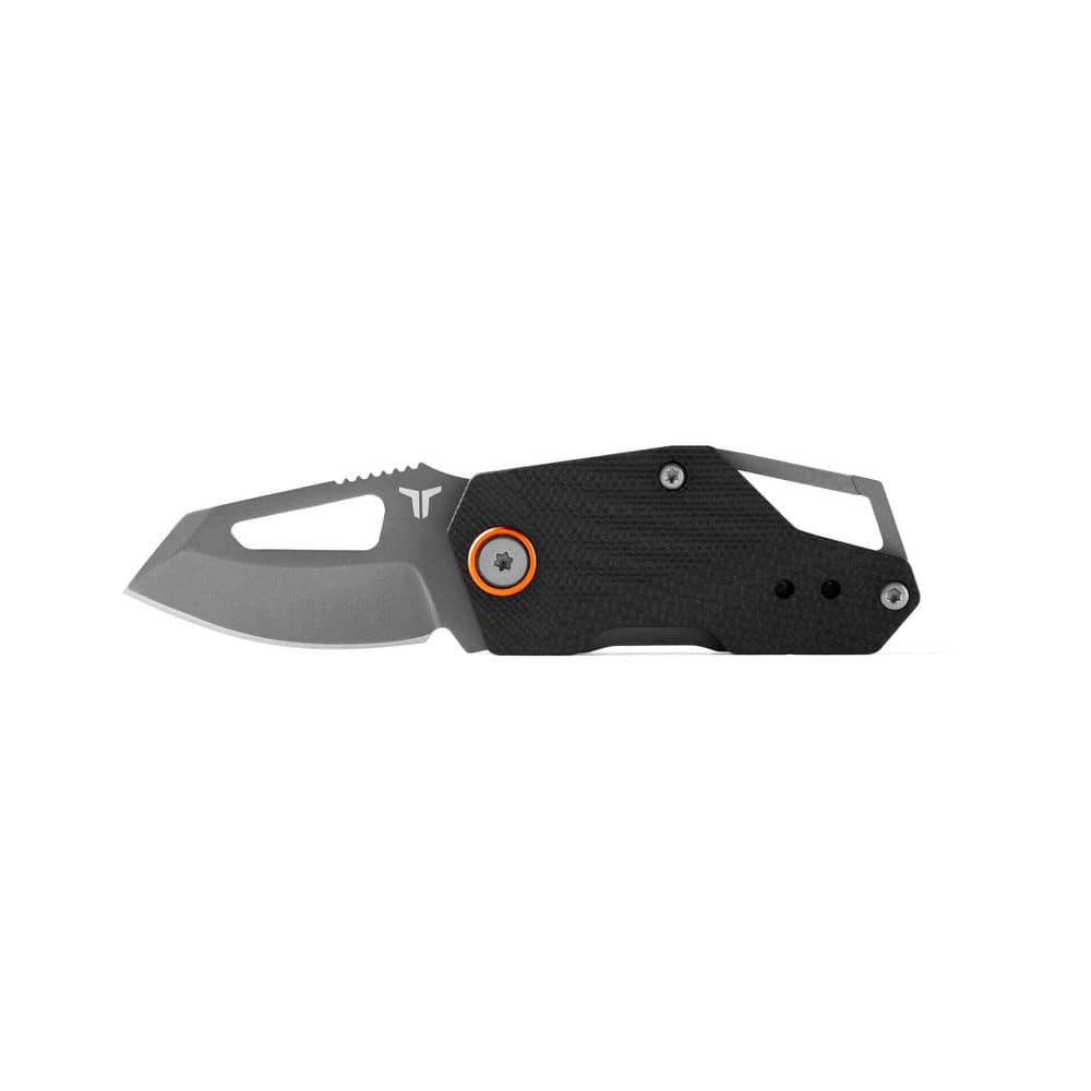 TRUE Berm 1.5 in. Clip Point Blade Folding Knife with G10 Handle TRU ...