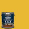 BEHR PREMIUM 1 gal. #OSHA-6 OSHA SAFETY YELLOW Solid Color Flat ...