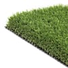 15 ft. W x Cut to Length Green and Tan Quick Draining Artificial Grass ...