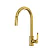 ROHL Armstrong Single Handle Pull Down Sprayer Kitchen Faucet in ...