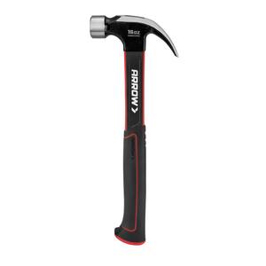 SPEC OPS 16 oz. Smooth Face Curved Claw Hammer, Fiberglass Handle SPEC ...