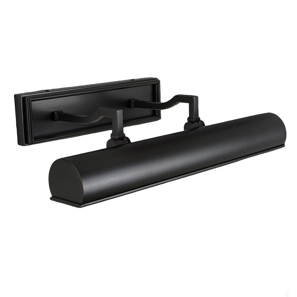PUYRNF 18 in. 3-Light Dimmable LED Black Picture Light, Adjustable ...